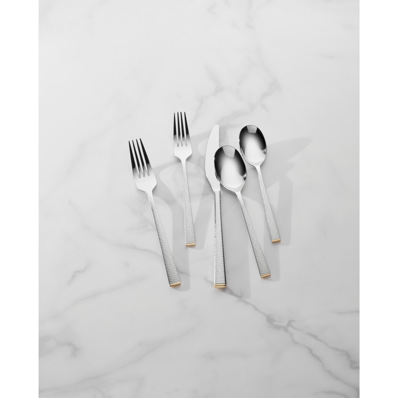 Lenox Blue Bay 20-Piece Flatware Set & Reviews | Wayfair